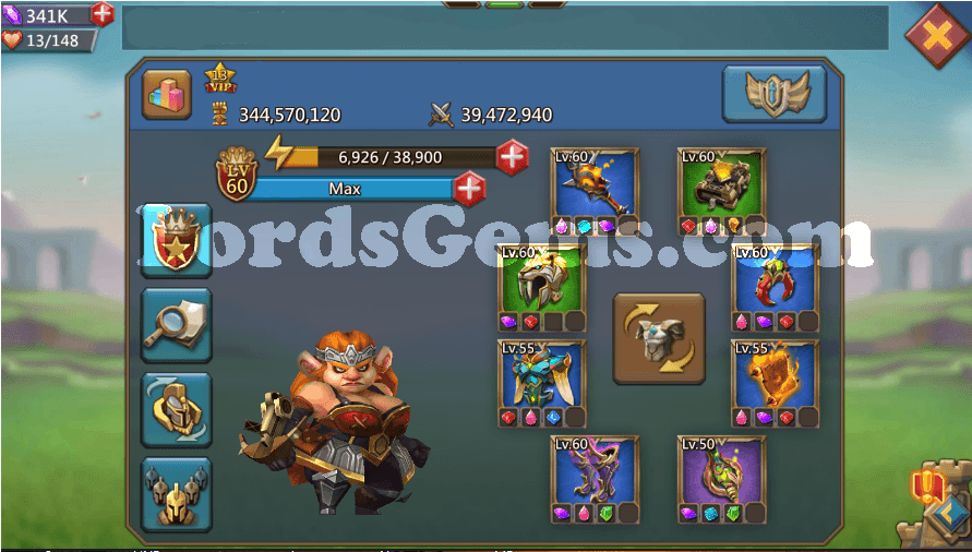 Lords Mobile Account For Sale $900 or best offer! - Lord's Gems